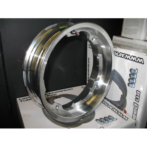 LAMBRETTA TUBELESS AF WIDE RIM POLISHED ALLOY
