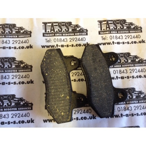 LAMBRETTA EXTERNAL FRONT DISC BRAKE PADS -NISSIN
