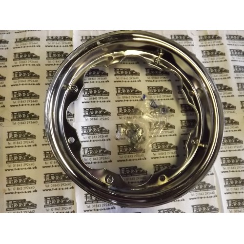 WHEEL RIM CHROMED LAMBRETTA