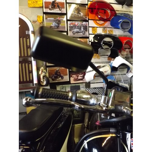 LAMBRETTA F1 STYLE HANDLEBAR MIRROR