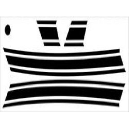 PANEL STRIPES-GP LAMBRETTA